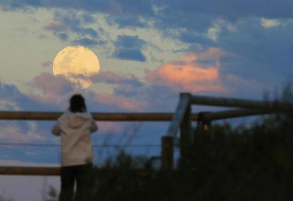 Stanotte la superluna, tutti col naso all'insù per ammirarla | LatinaPress Stanotte la superluna, tutti col naso all'insù per ammirarla | LatinaPress
